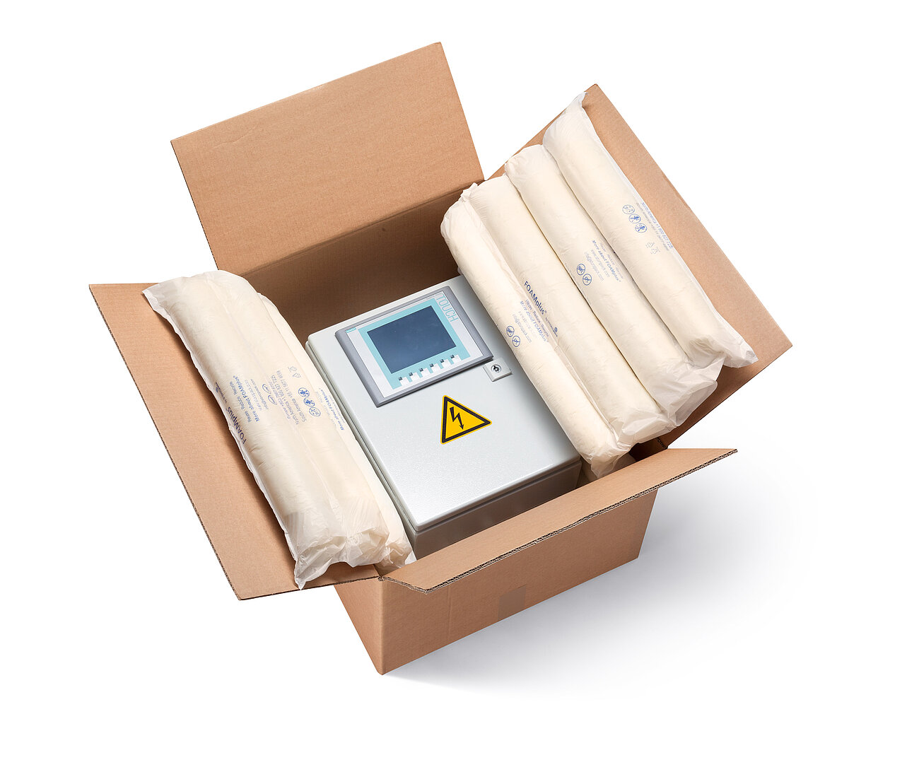 FOAMplus® Bag Packer² – Foam Packaging at the Press of a Button