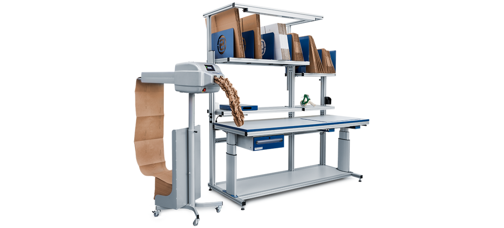 PAPERplus® Track – Fast and Compact Paper Cushioning