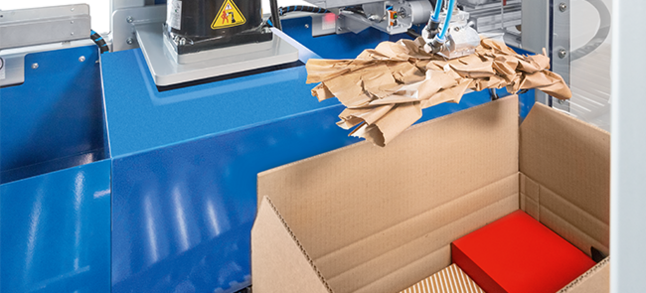 PAPERplus® Track – Fast and Compact Paper Cushioning