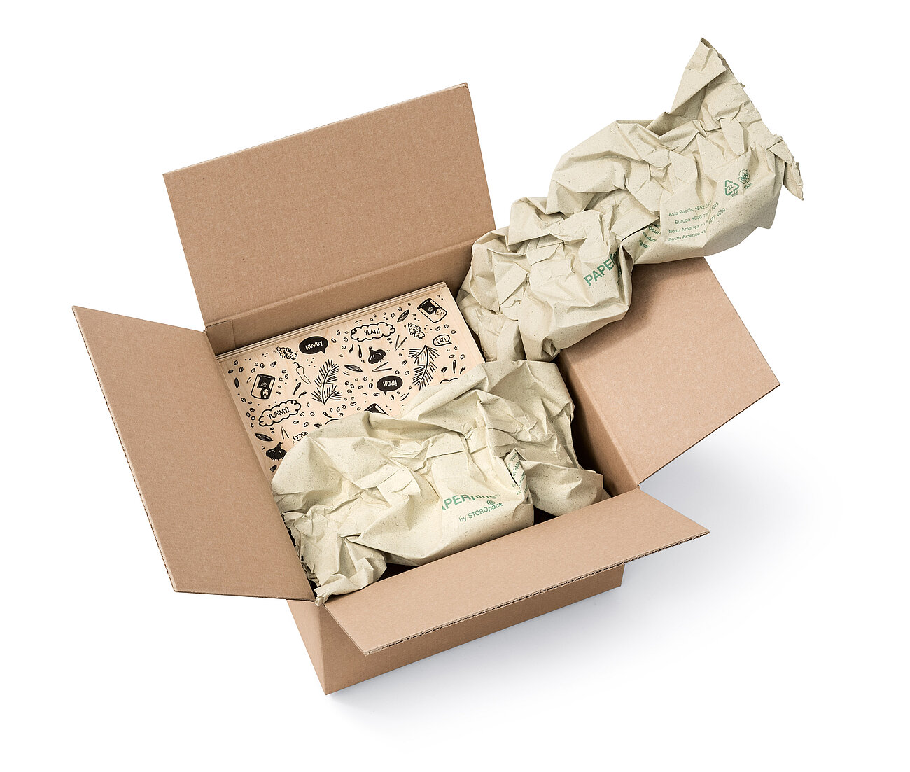 PAPERplus® Classic Grass – Protective Packaging of Grass & Paper