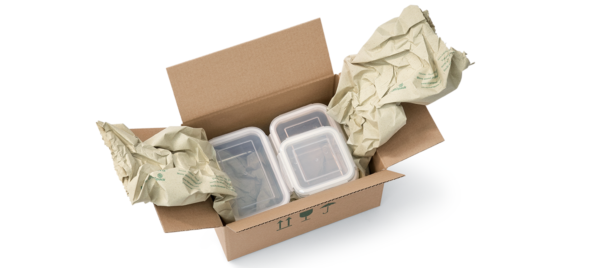 PAPERplus® Classic Grass – Protective Packaging of Grass & Paper